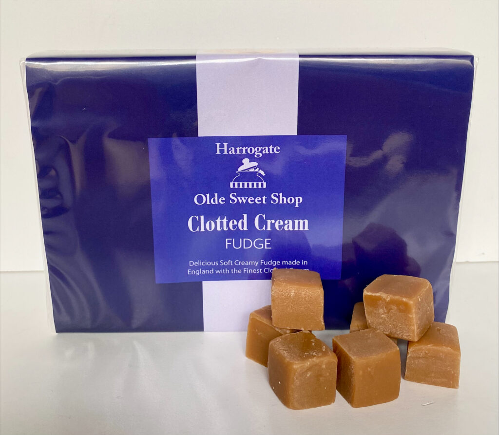 Clotted Cream Fudge - The Olde Sweet Shop Harrogate